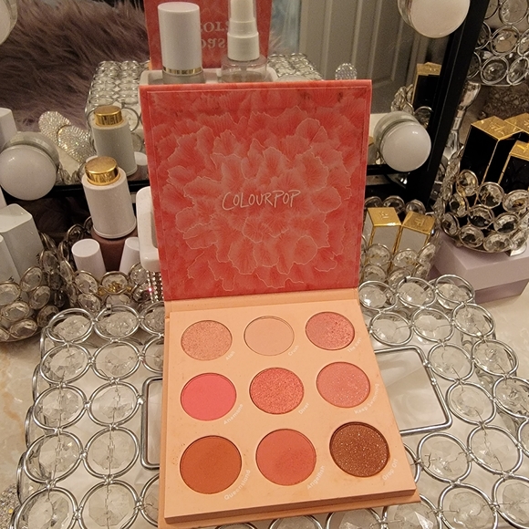 Colourpop | Makeup | Coast To Coral Pressed Powder Eyeshadow Palette ...
